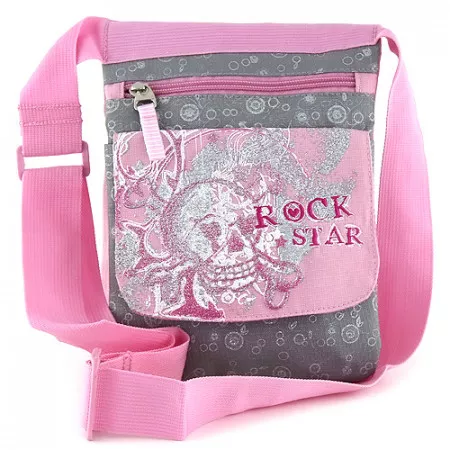 Kabelka přes rameno Target Generic, Rock Star, růžová | Kancelářské potřeby