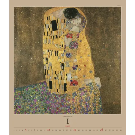 Kalendář 2020 HELMA 365 Gustav Klimt N252-20 | Kancelářské potřeby